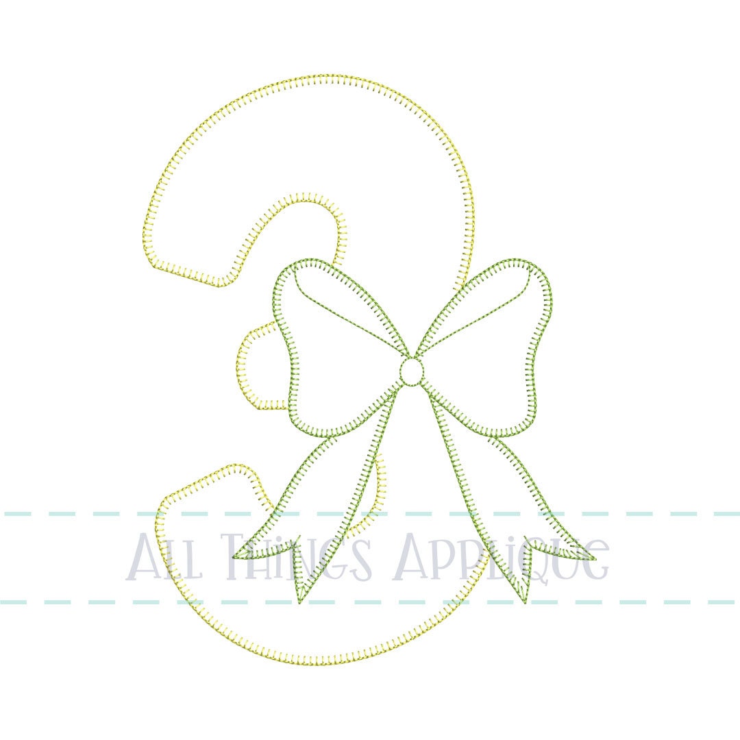 Birthday Number Applique Design for Machine Embroidery | Etsy