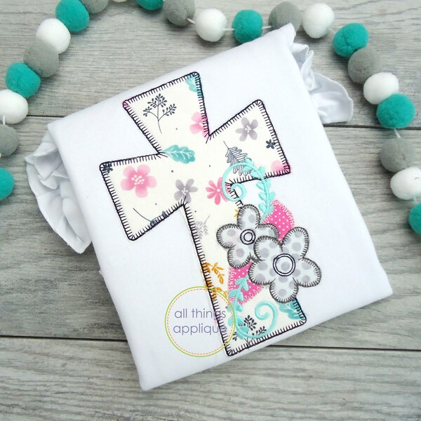 Cross Applique - Etsy