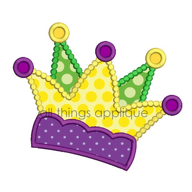 Mardi Gras Applique Design Jester Hat 606 Mardi Gras - Etsy