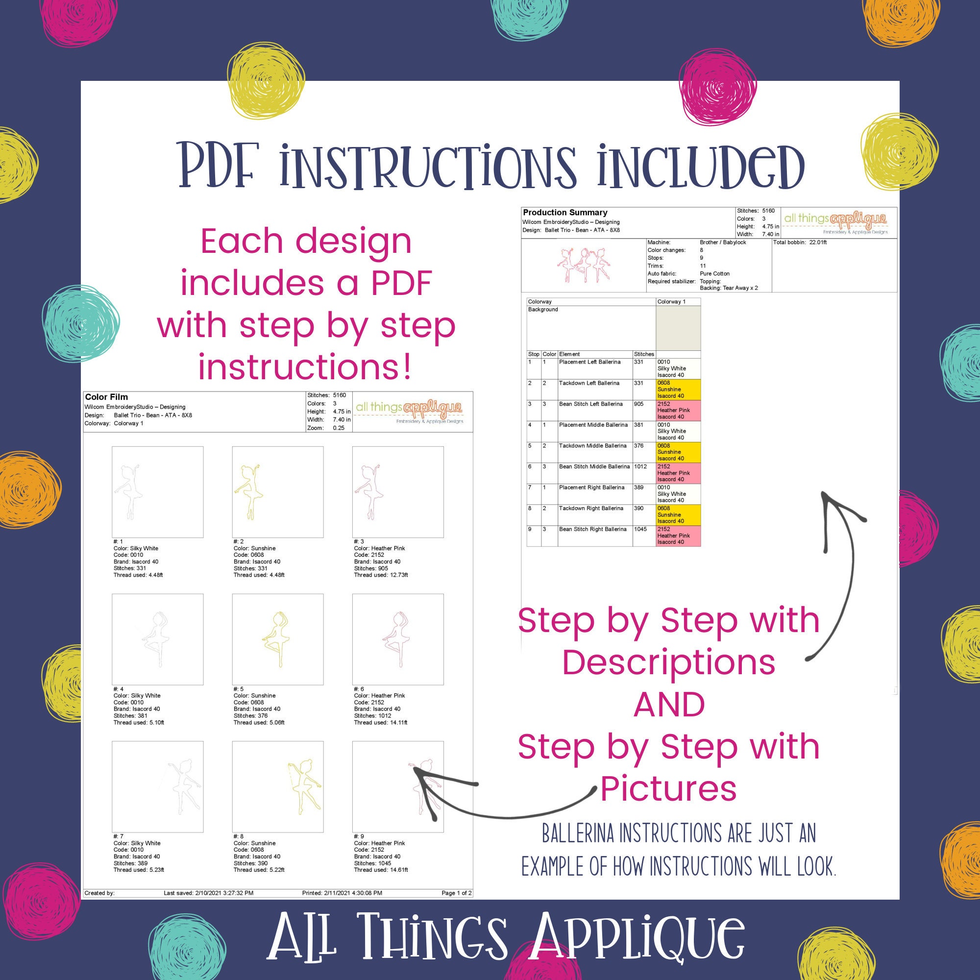 New Baby Embroidery Design Hello World With Pink or Blue | Etsy