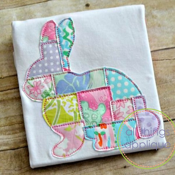 Patchwork Bunny - Etsy