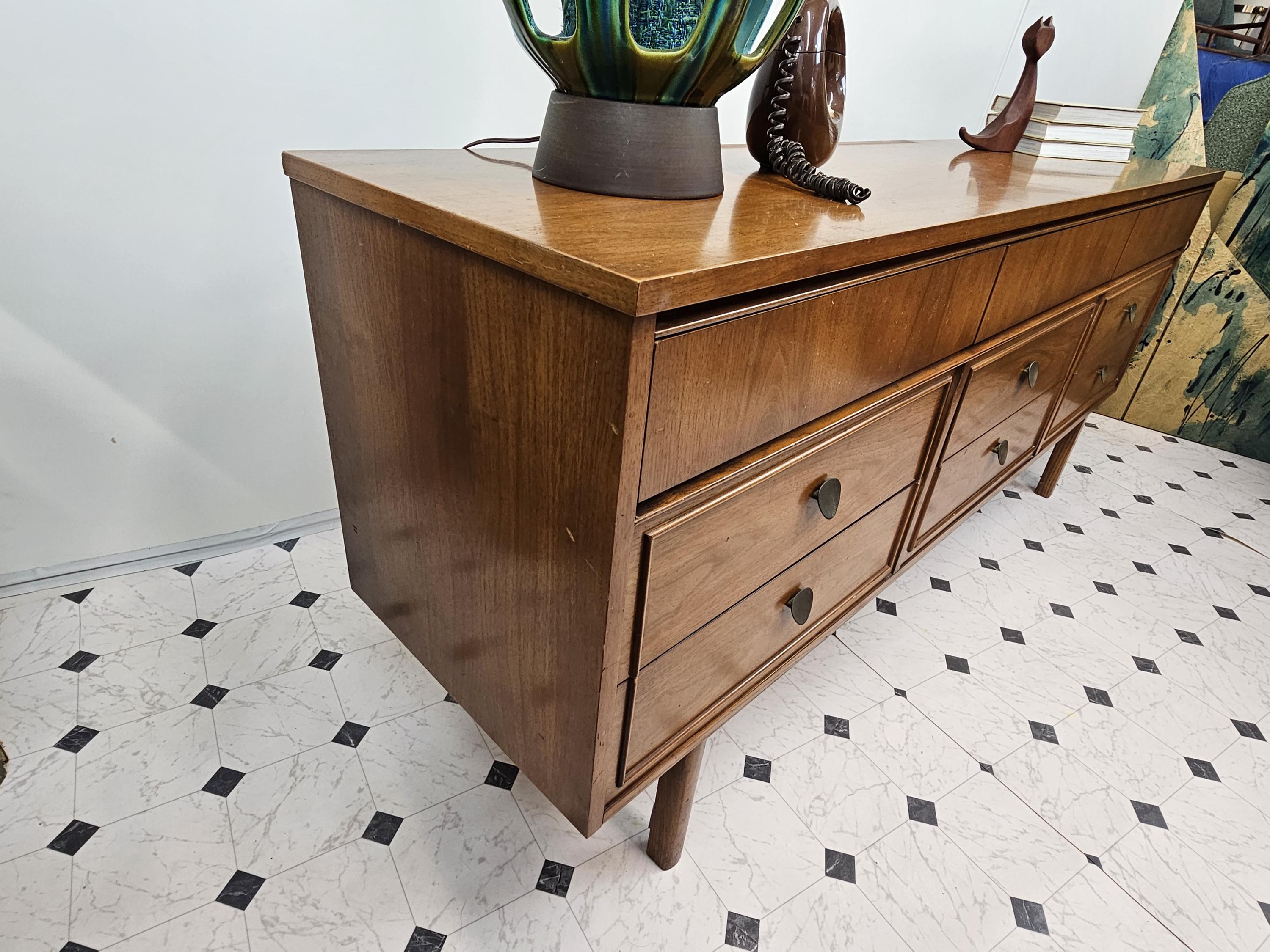 Mid Century Modern Highboy by Dixie | - Etsy