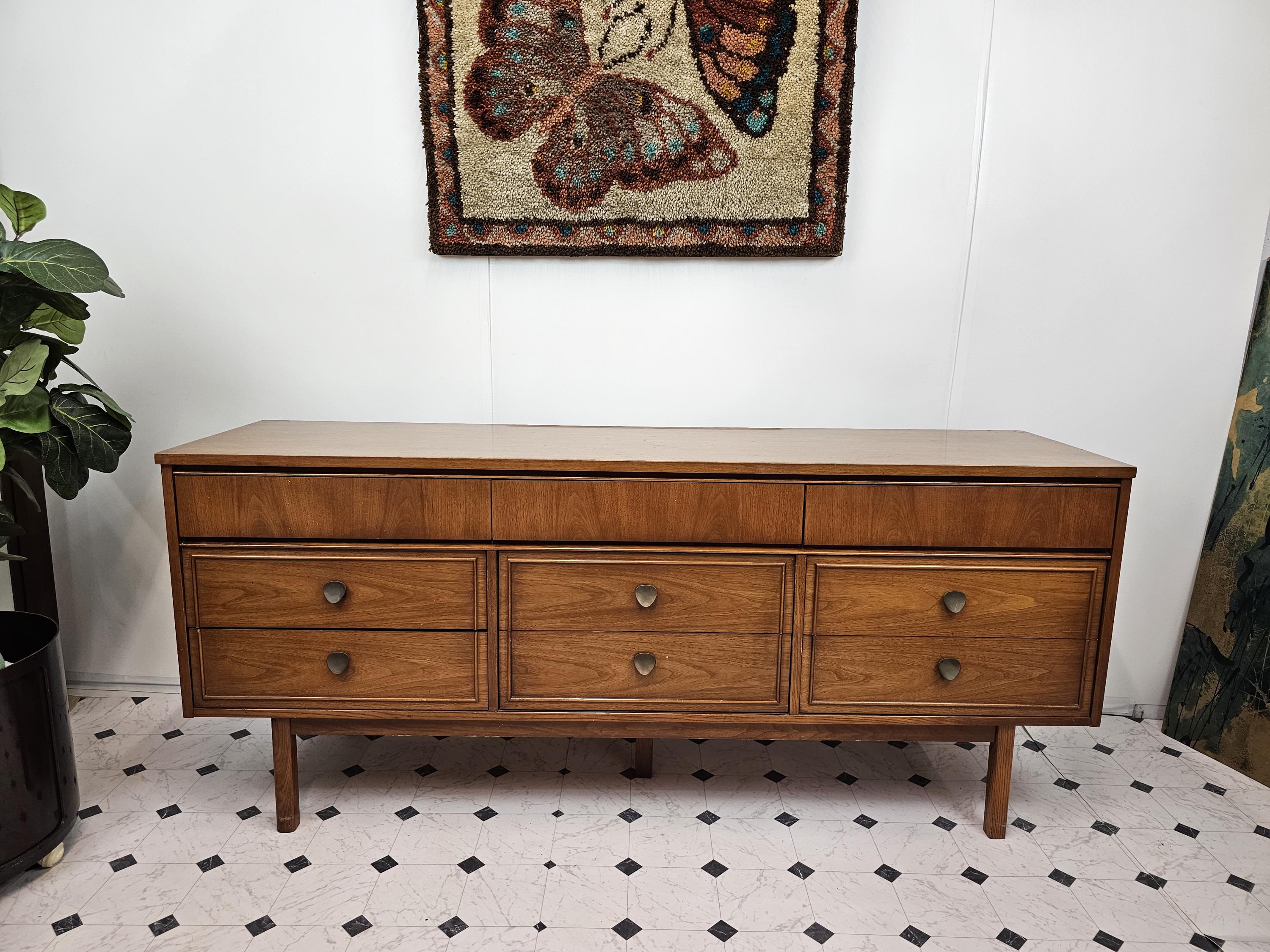 Mid Century Modern Highboy by Dixie | - Etsy