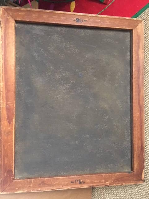 Mid Century Modern, Vintage Abstract Cityscape Painting Oil on Canvas ...