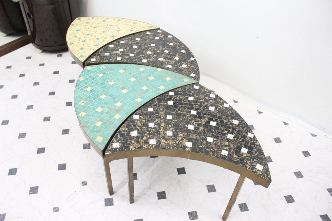 Mid Century Modern Tables Italian Mezza Luna | - Etsy