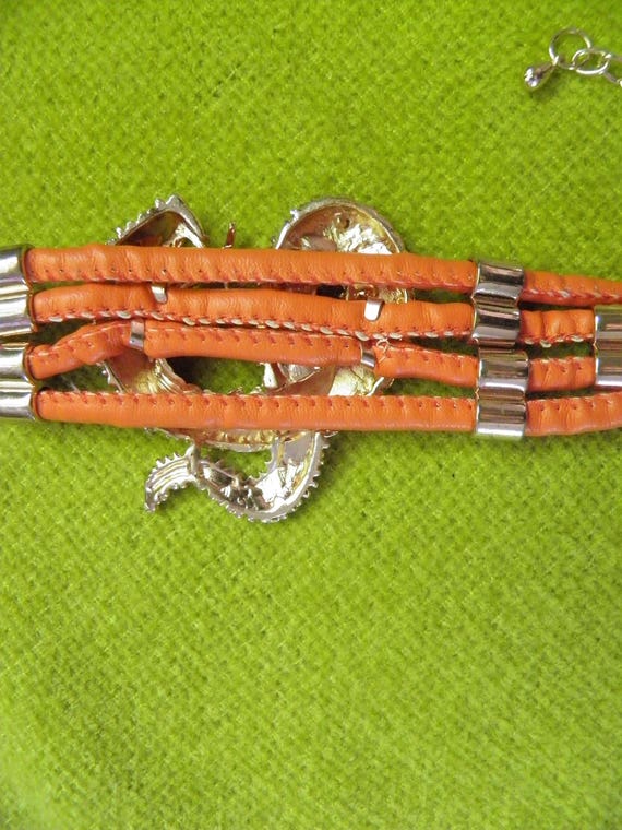 Bracelet, Funky Kitchy Rhinestone Snake Bangle, - Gem