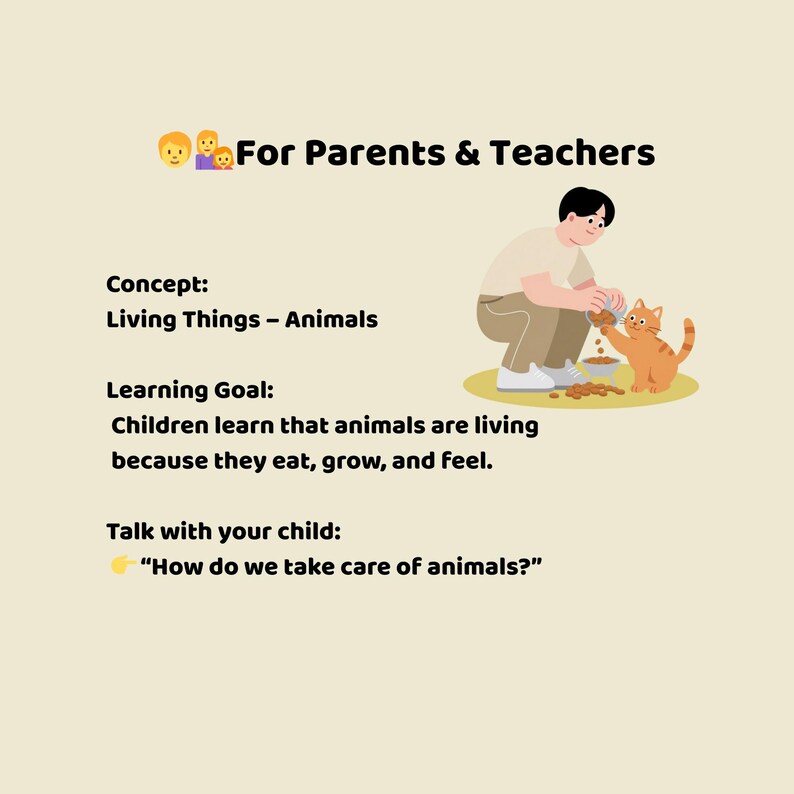 Living and Non Living Things Worksheet for Kindergarten | Preschool ...