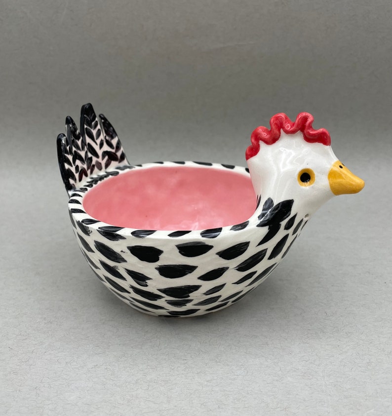 CHICKEN BOWLS, or Hens of Happiness. Hand Built to Make You Smile. - Etsy