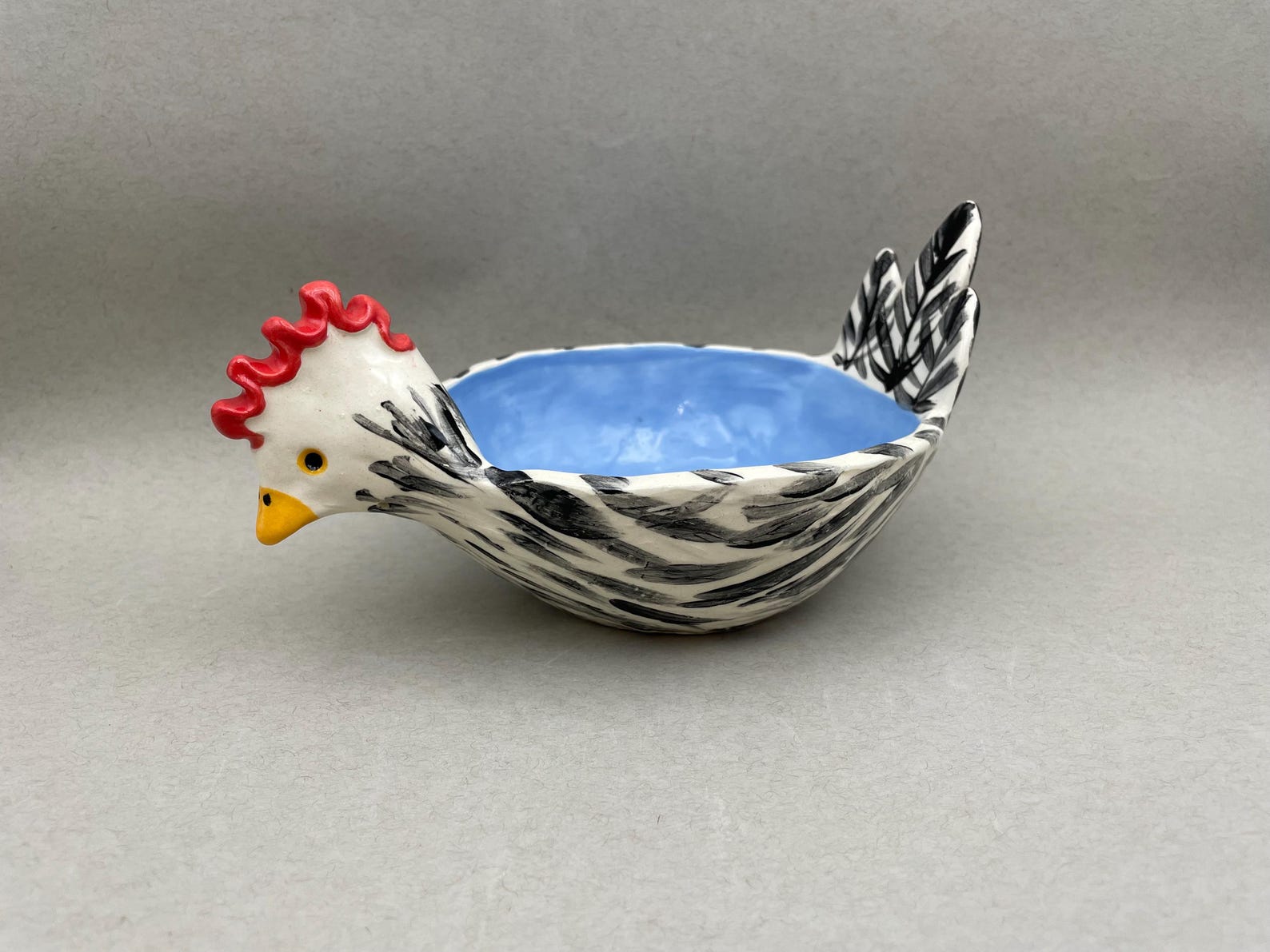 CHICKEN BOWLS, or Hens of Happiness. Hand Built to Make You Smile. - Etsy