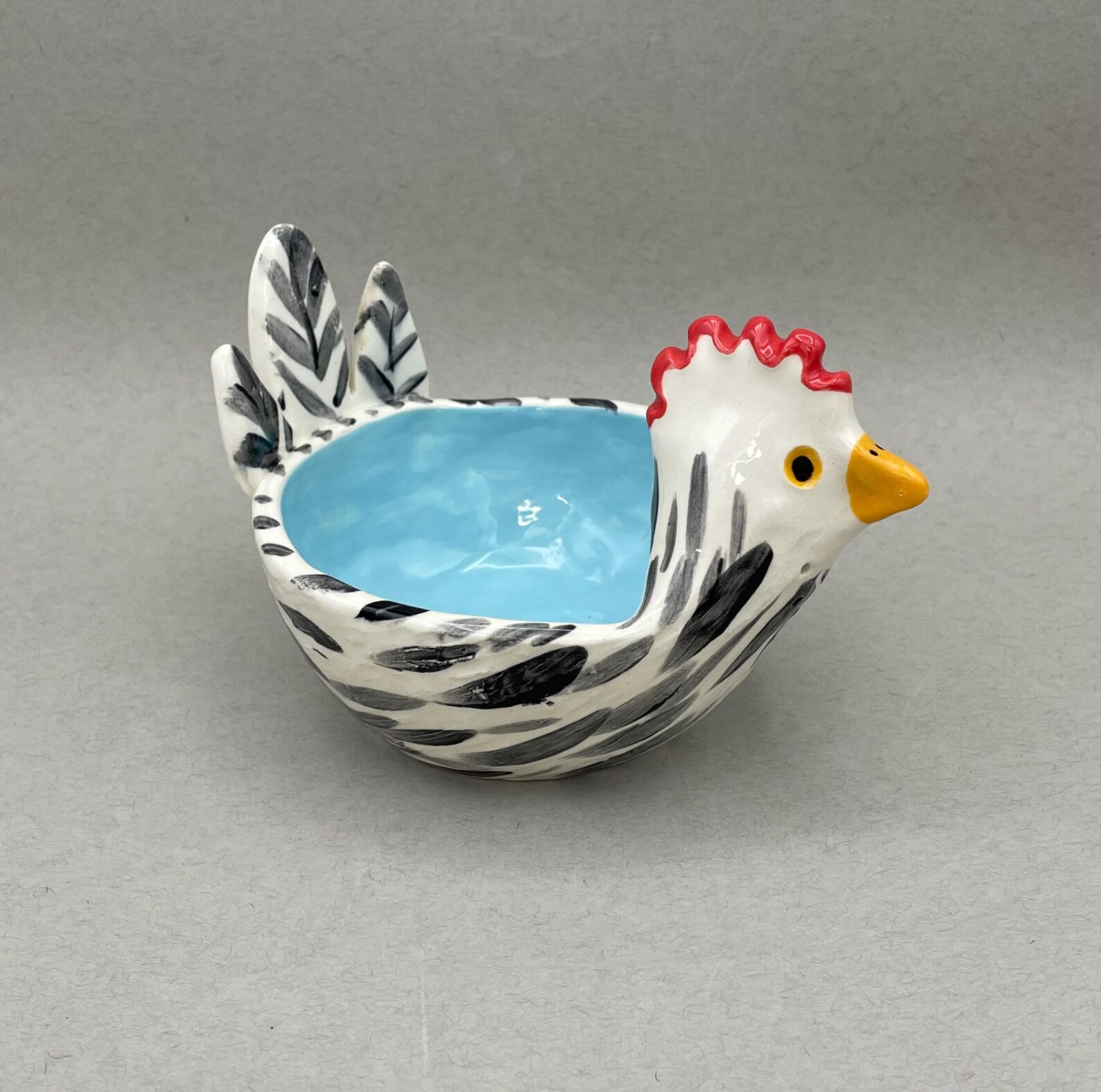 CHICKEN BOWLS, or Hens of Happiness. Hand Built to Make You Smile. - Etsy