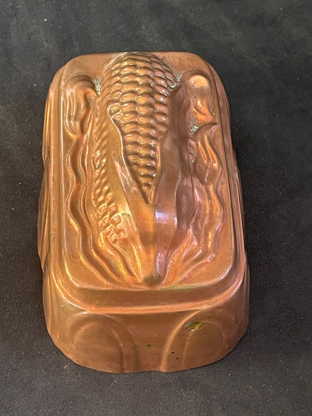 Vintage Copper Corn Mold With Tin Lining - Etsy