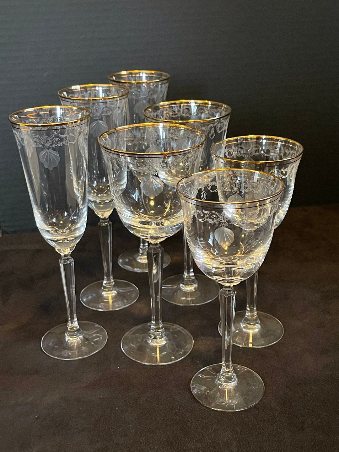 Lenox Classic Shell Goblets, Sold Separately by Size - Etsy