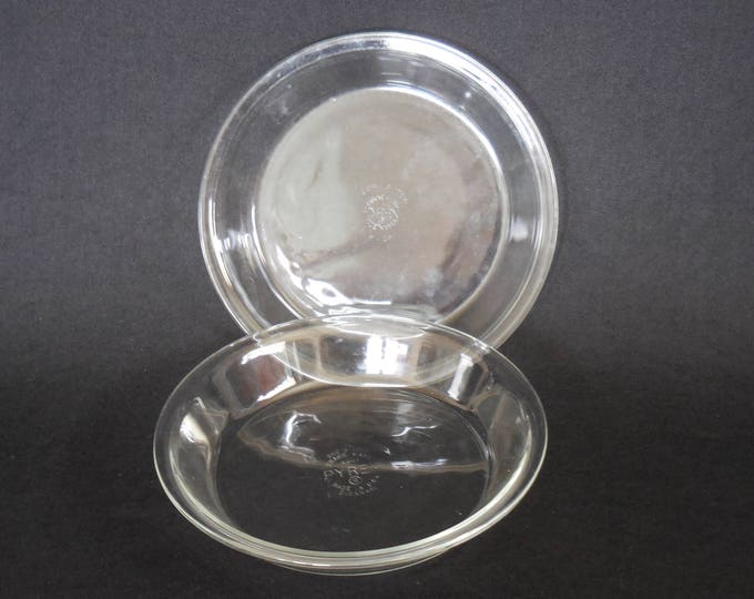 Pyrex Pie Plates 8 Inch, Set of Two - Etsy