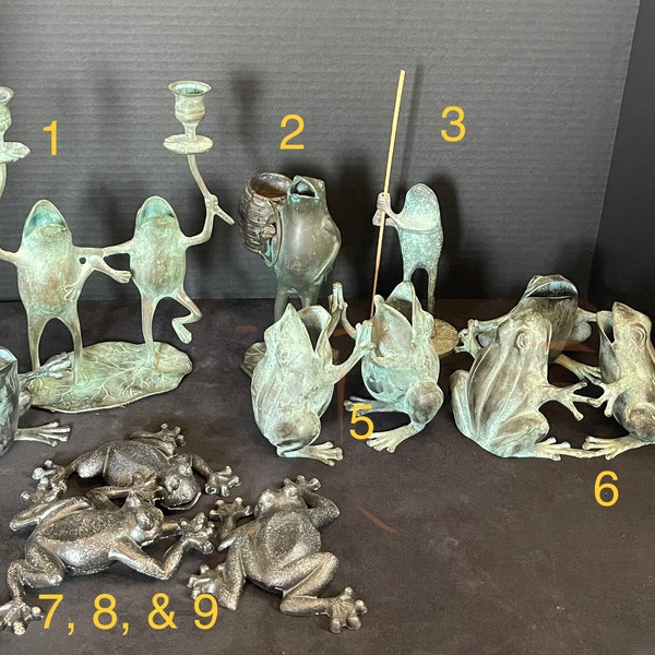 Frog Candlestick - Etsy