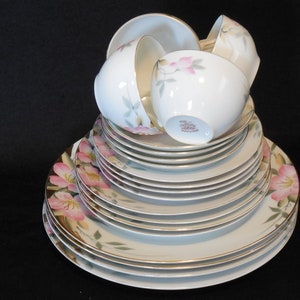 Noritake China Azalea Dinnerware, 5 Piece Setting - Etsy