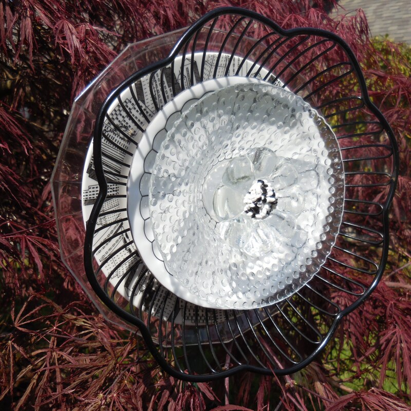 Plate Garden Art - Etsy