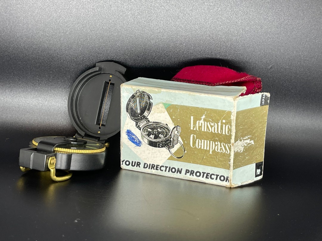 Lensatic Engineer Directional Compass 12BX - Etsy