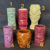 Tiki Mugs - Etsy