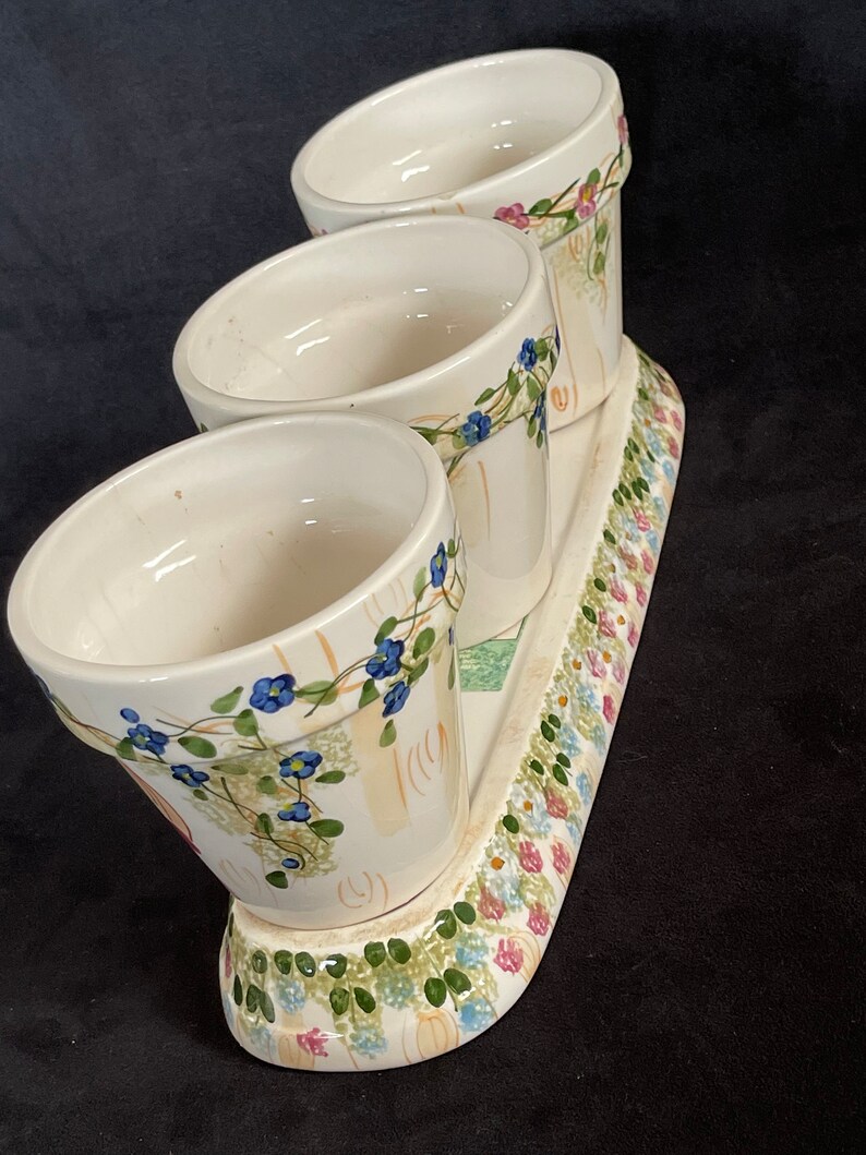 Kathy Hatch in the Garden Planter Pot Trio With - Etsy