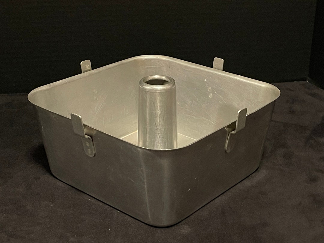 Vintage Square Aluminum Bundt Pan - Etsy
