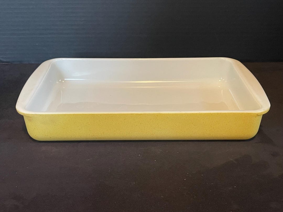 Pyrex Desert Dawn Yellow Rectangular Baking Pan, #232 - Etsy