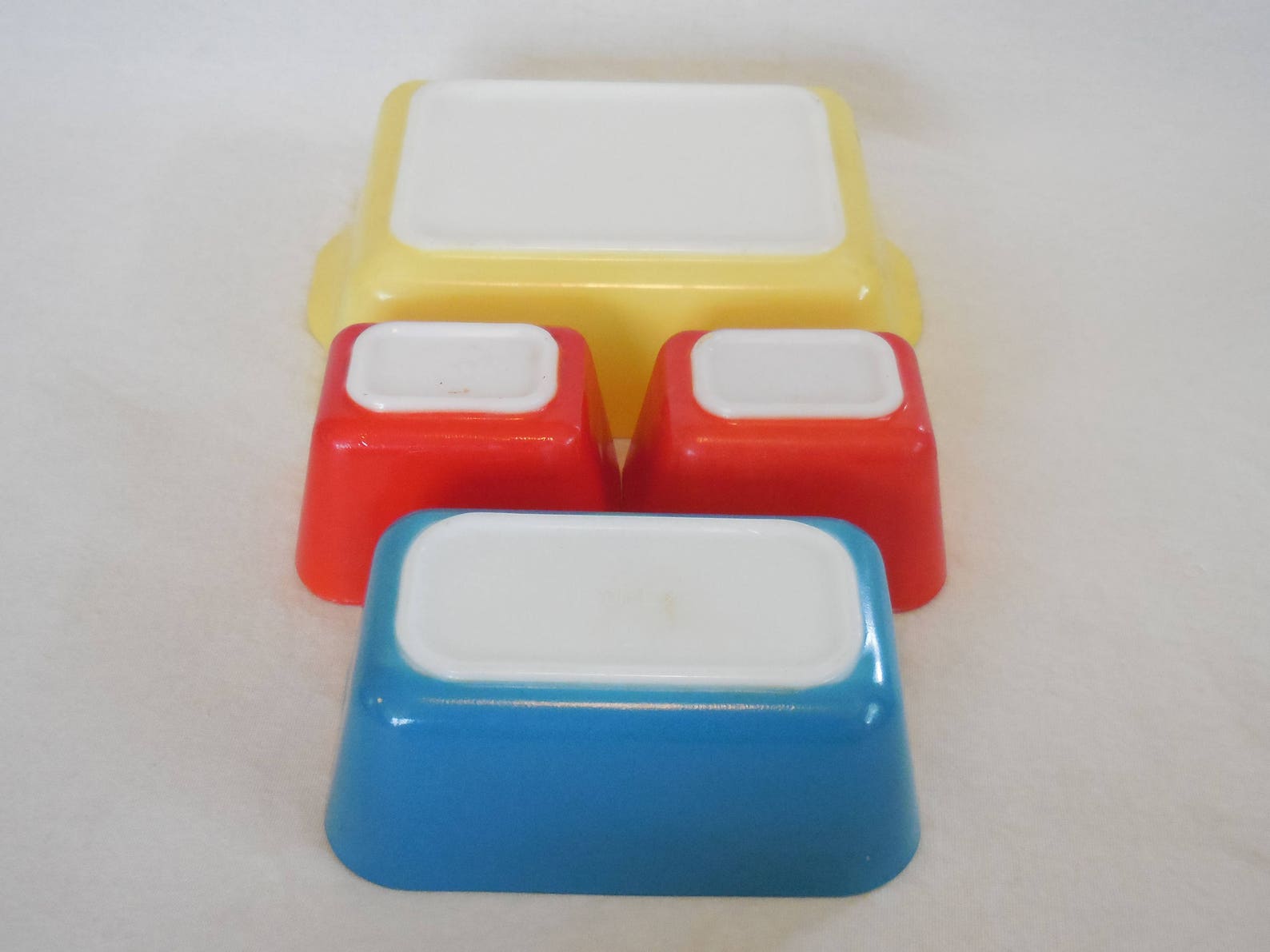 Pyrex Primary Colors Fridgie Set Refrigerator Storage Set - Etsy