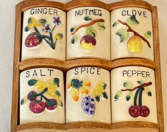 Ceramic Spice Rack - Etsy