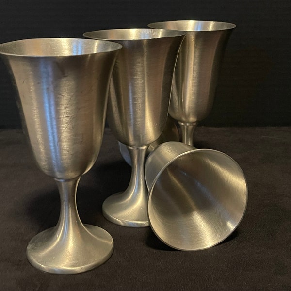 Pewter Goblet - Etsy
