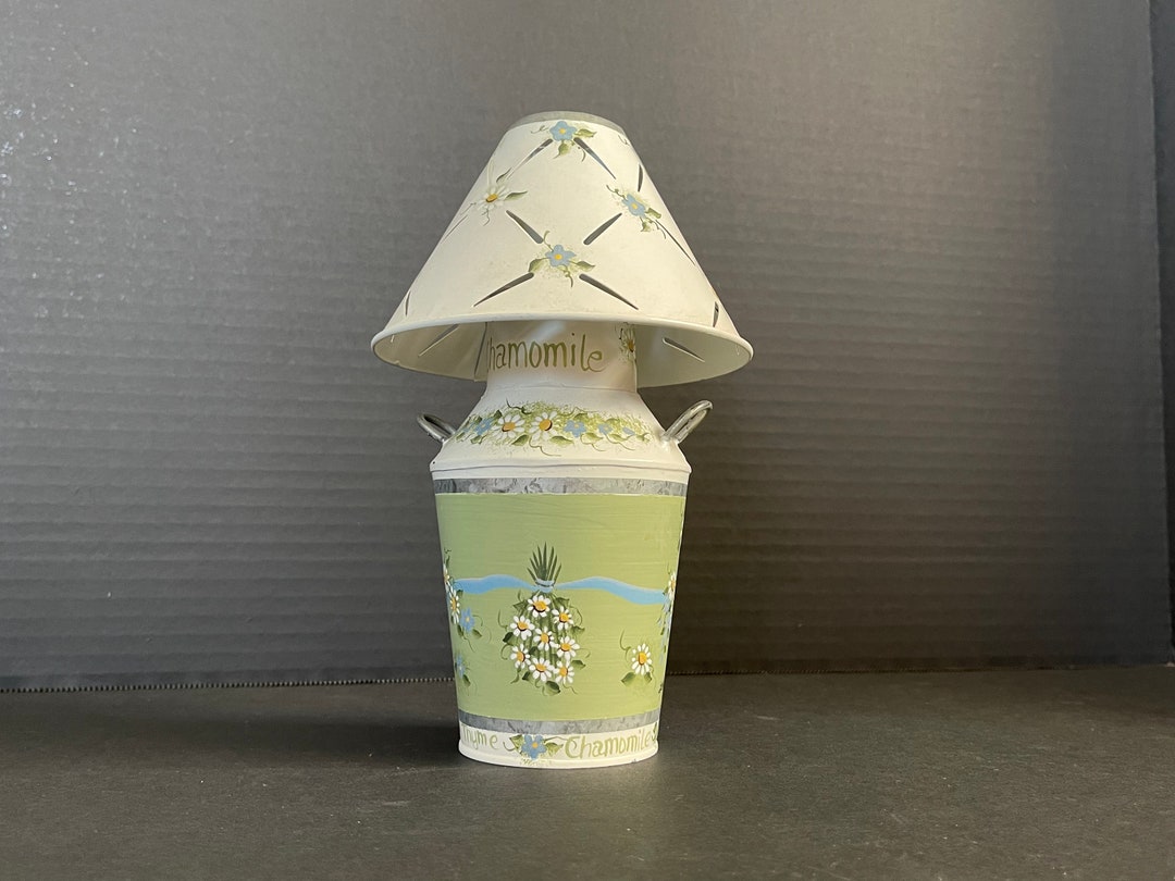 Kathy Hatch Collections Milk Can Style Candle Lamp - Etsy