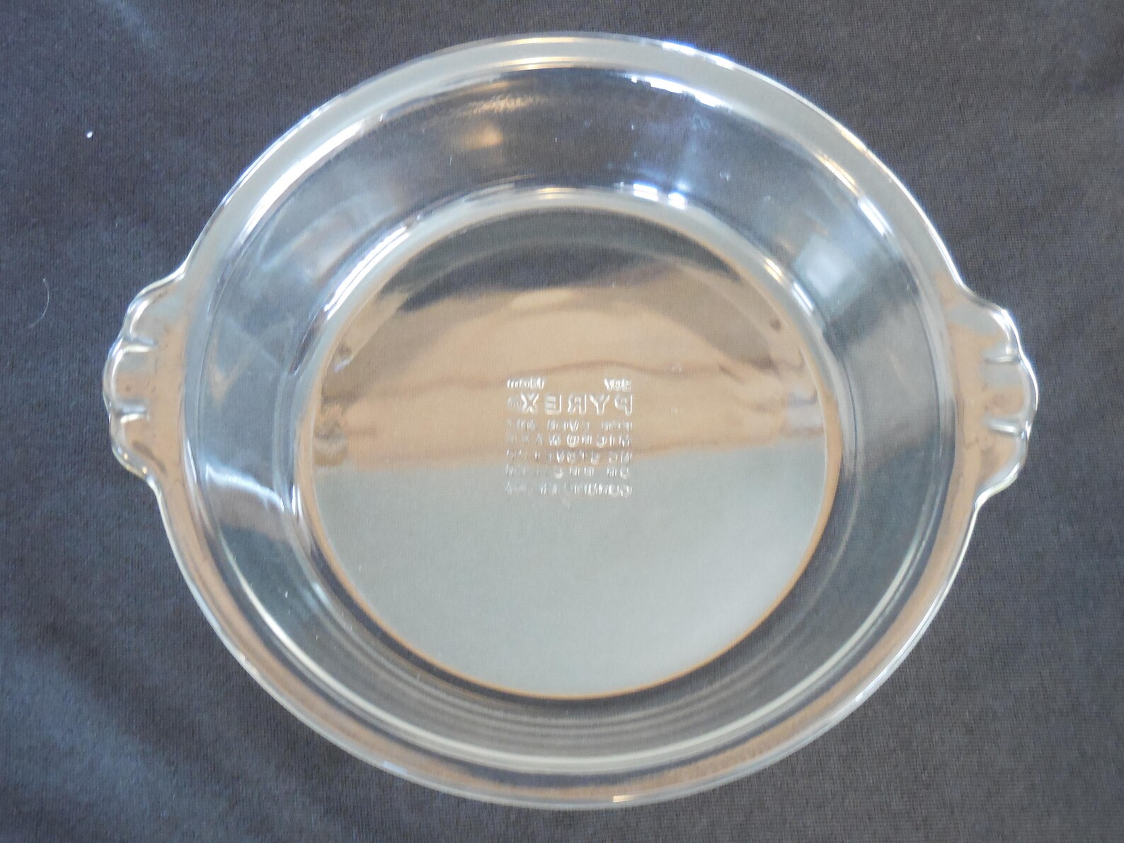 Pyrex #207 Pie Plate With Handles - Etsy