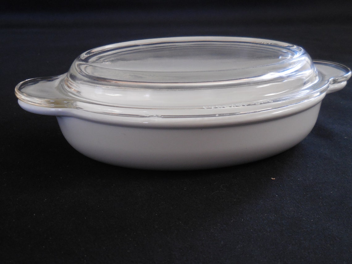 Pyrex Corningware White Individual Serving and Storage Dish | Etsy