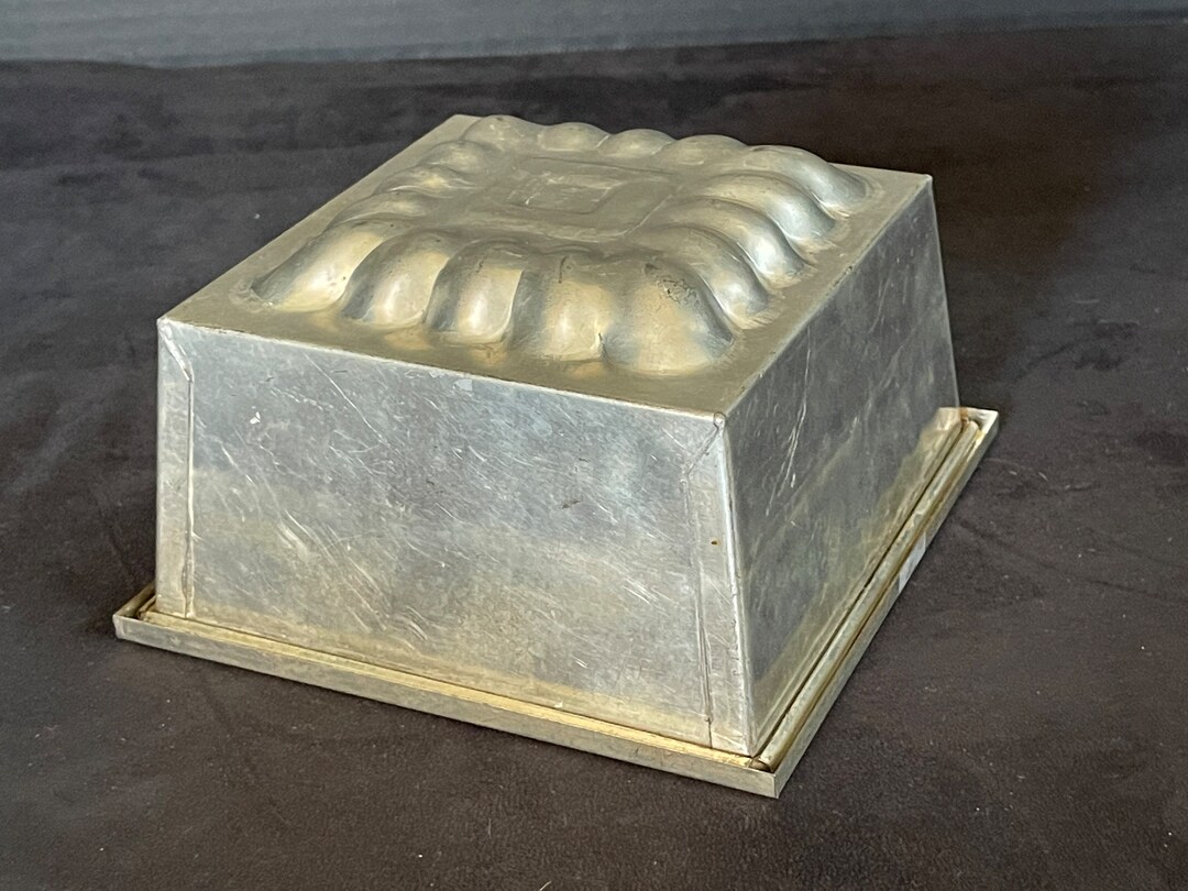 Vintage French Rowoco Aluminum Square Jello and Pudding Mold - Etsy