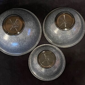 Pyrex Grey Granite Look Mixing Bowls, Set of 3 - Etsy