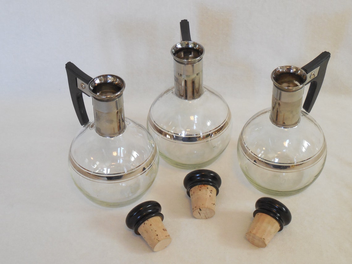 Pyrex Glass Single Serve / Mini Coffee Tea Hot Water Carafes | Etsy