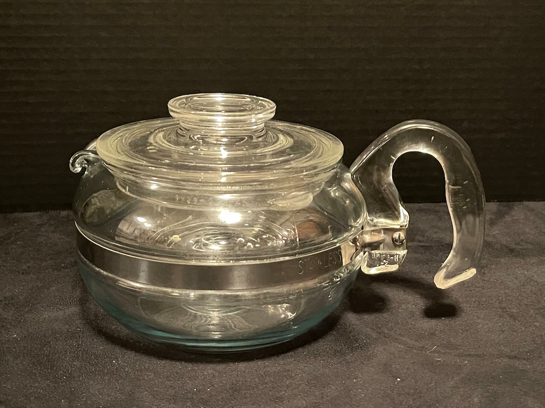 Pyrex Flameware Teapot With or W/out Silex Candle Warmer - Etsy