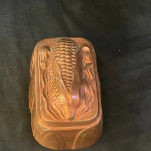Vintage Copper Corn Mold With Tin Lining - Etsy