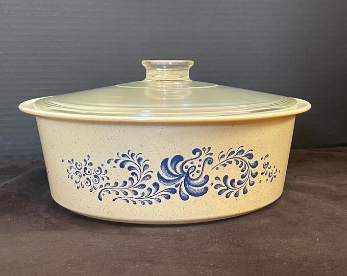 Pyrex Homestead 4 Quart Big Bertha 664 Casserole Dish With Lid - Etsy