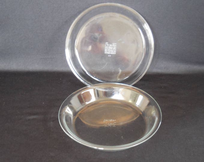 Pyrex Large #210 Pie Plates, 10" Across, Set of Two - Etsy