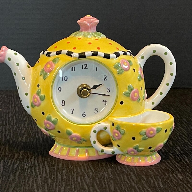 Teapot Clock - Etsy