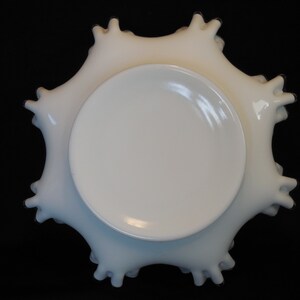Fenton Silvercrest Ruffle Edge Large Serving Piece / Fruit Bowl ...