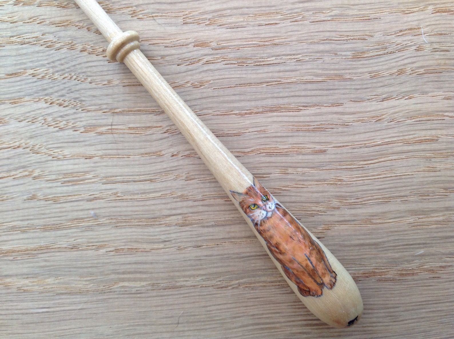 Painted Bayeux Lace Bobbin Choice of Cats - Etsy