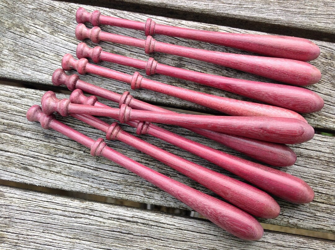 Purpleheart Bayeux Lace Bobbins - Pack of Ten - Etsy UK