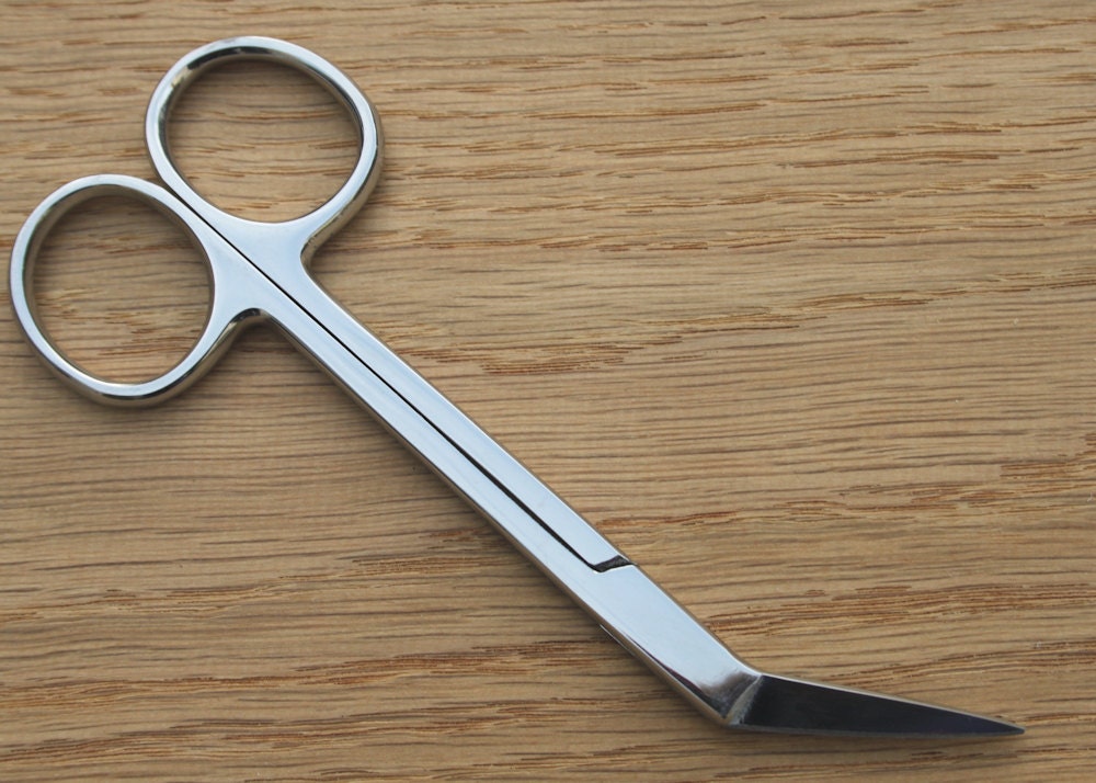 Scissors for Hardanger Embroidery Angled for Cutting Threads | Etsy