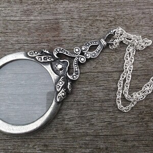 Magnifying Lens on Chain Victorian Style - Etsy