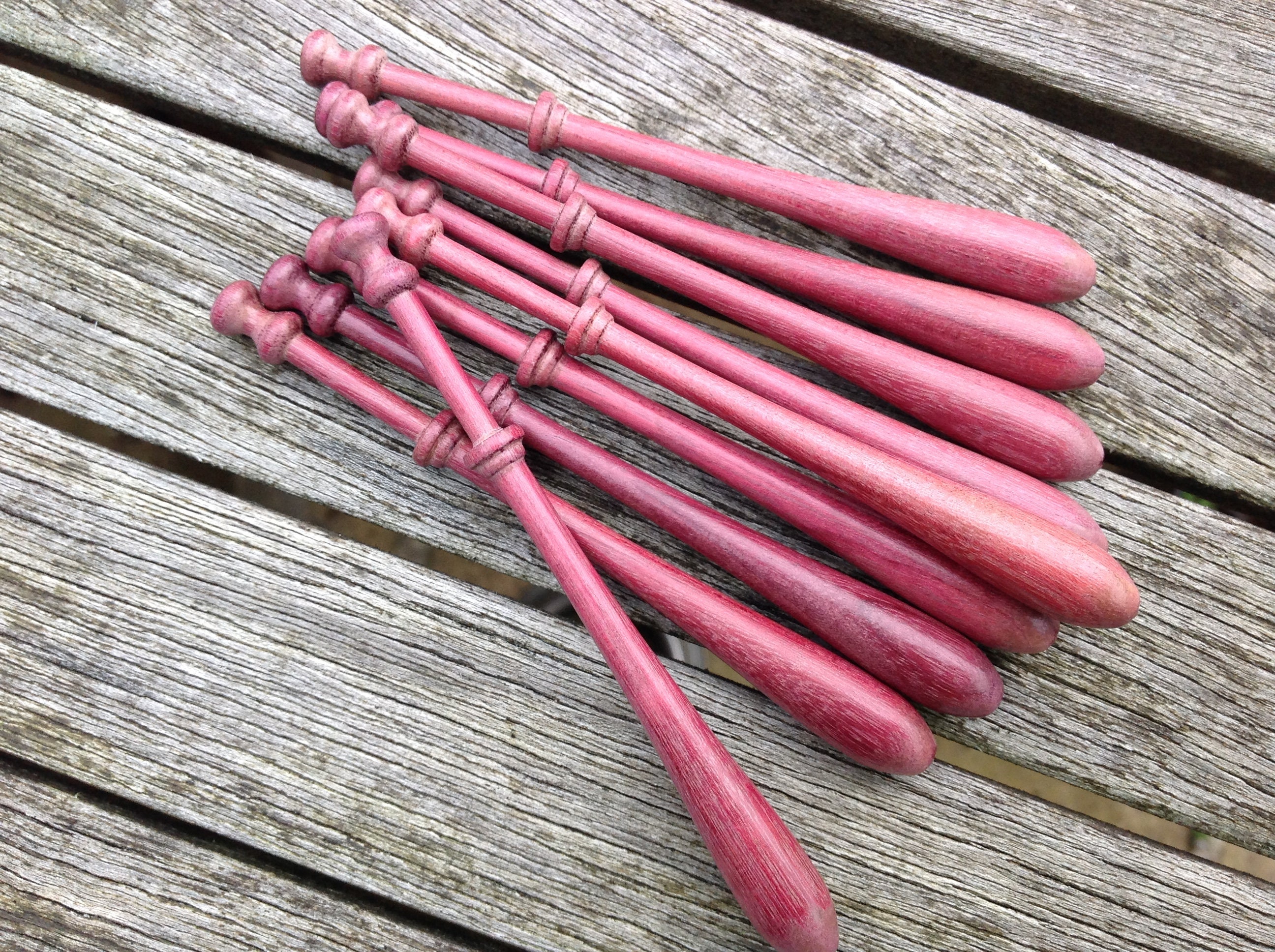 Purpleheart Bayeux Lace Bobbins - Pack of Ten - Etsy UK