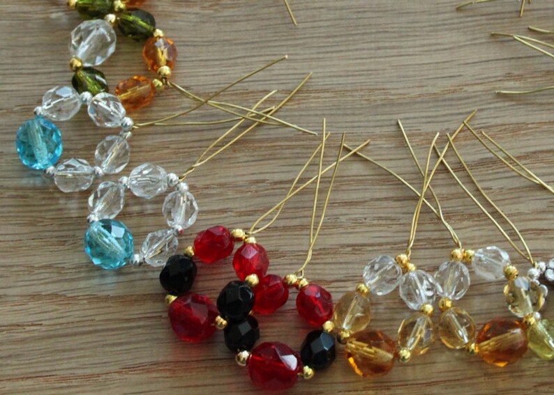Six Pairs of Spangles for Midland Lace Bobbins - Etsy