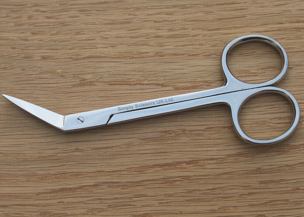 Scissors for Hardanger Embroidery Angled for Cutting Threads | Etsy