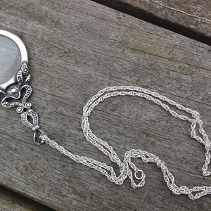 Magnifying Lens on Chain Victorian Style - Etsy
