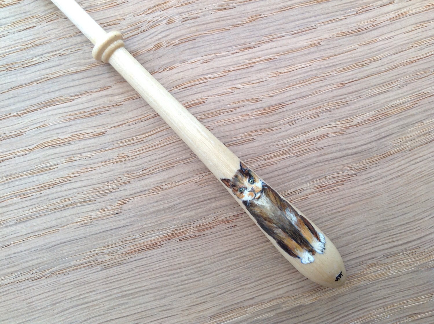 Painted Bayeux Lace Bobbin Choice of Cats - Etsy