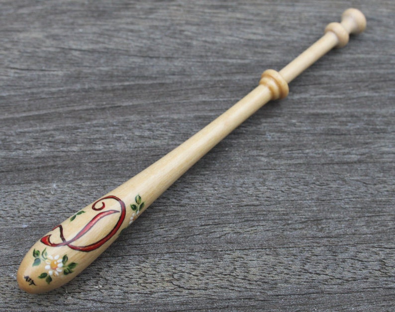 Bayeux Lace Bobbin With Painted Monogram - Etsy UK